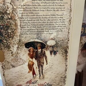 Mattel | Toys | Barbie Doll Hallmark Special Edition Holiday Memories ...